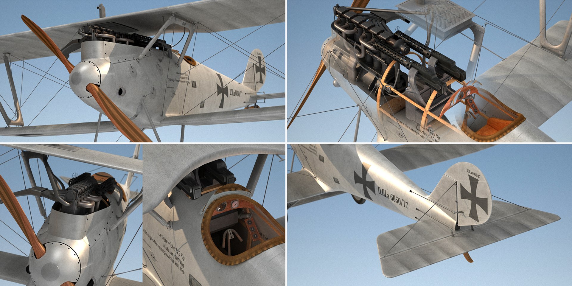 3D World War German Fighter Model - TurboSquid 1418533