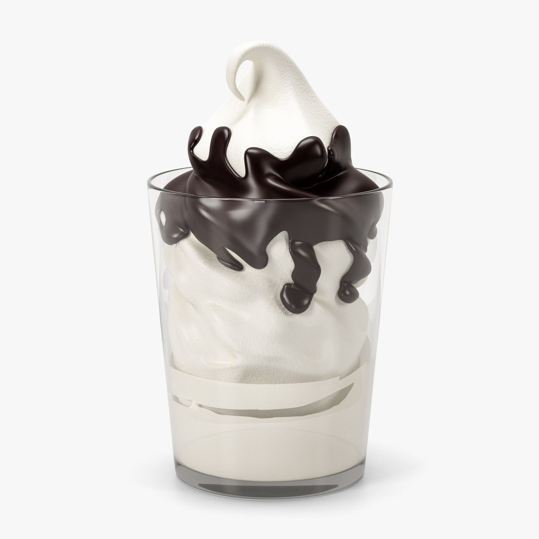 Hot Fudge Sundae 3D Model - TurboSquid 2367762