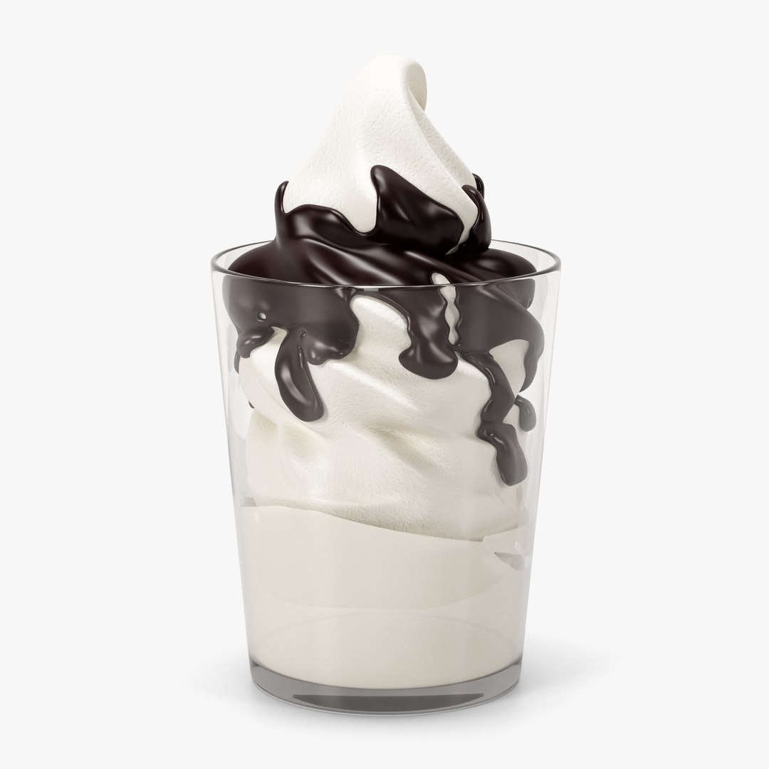 Hot Fudge Sundae 3D Model - TurboSquid 2367762