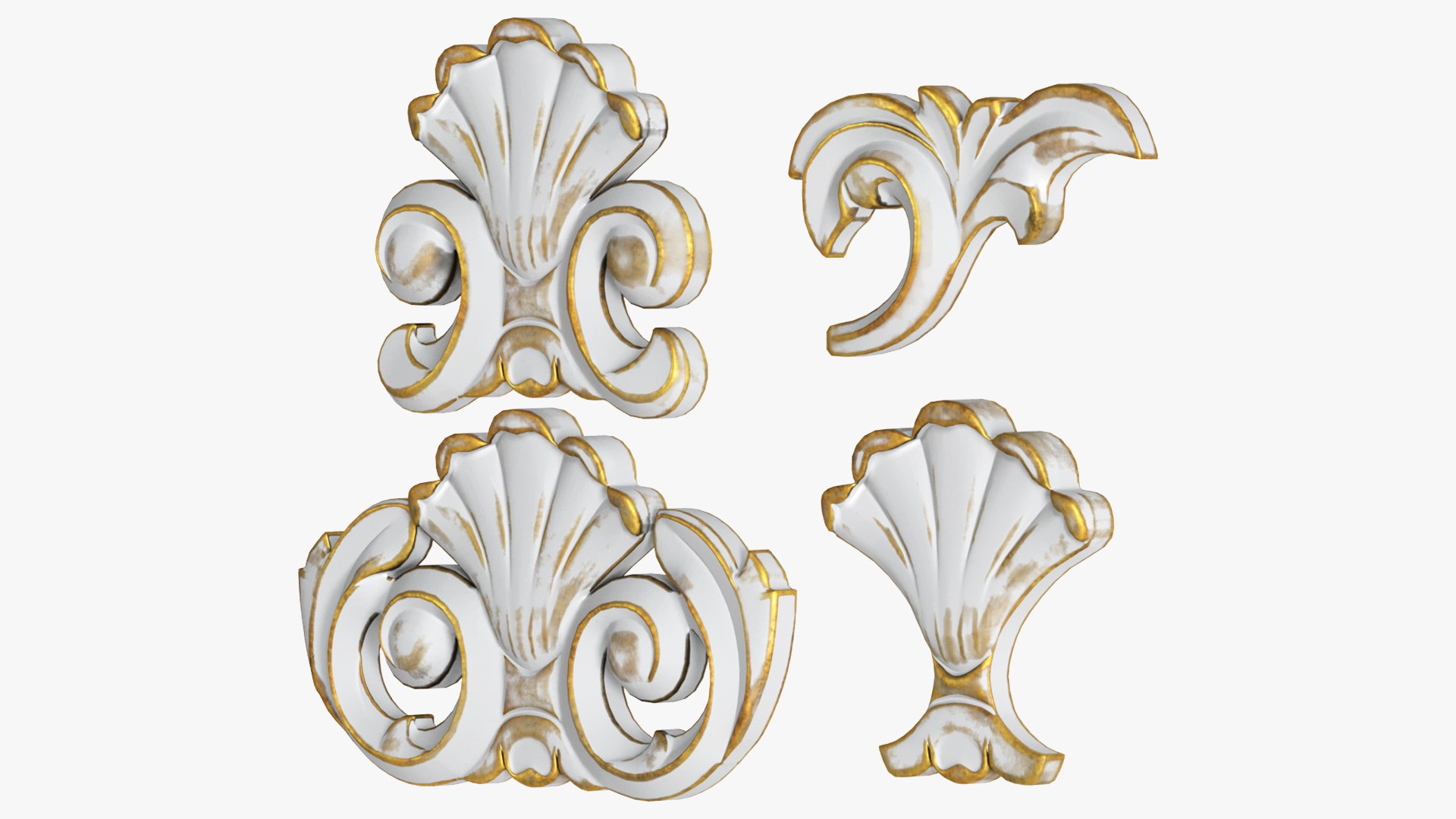 3D Appliques 01-p2 Model - TurboSquid 2347773