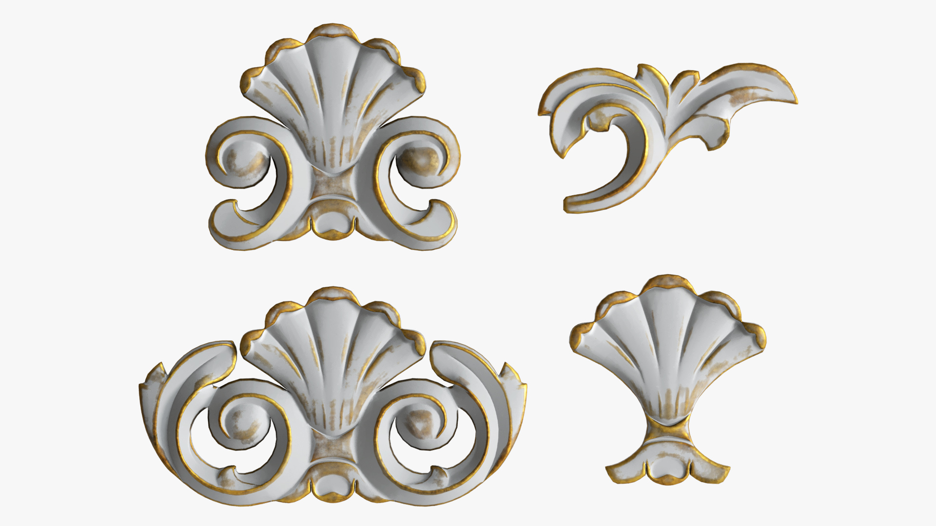 3D Appliques 01-p2 Model - TurboSquid 2347773