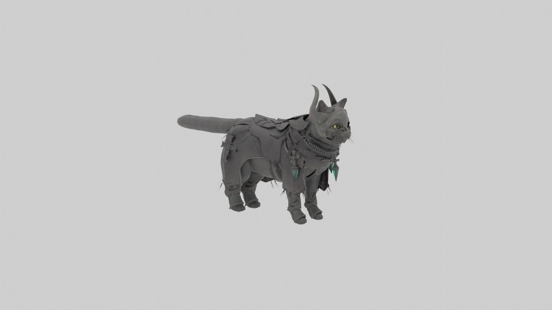 3D Guardian Cat Model - TurboSquid 2079930