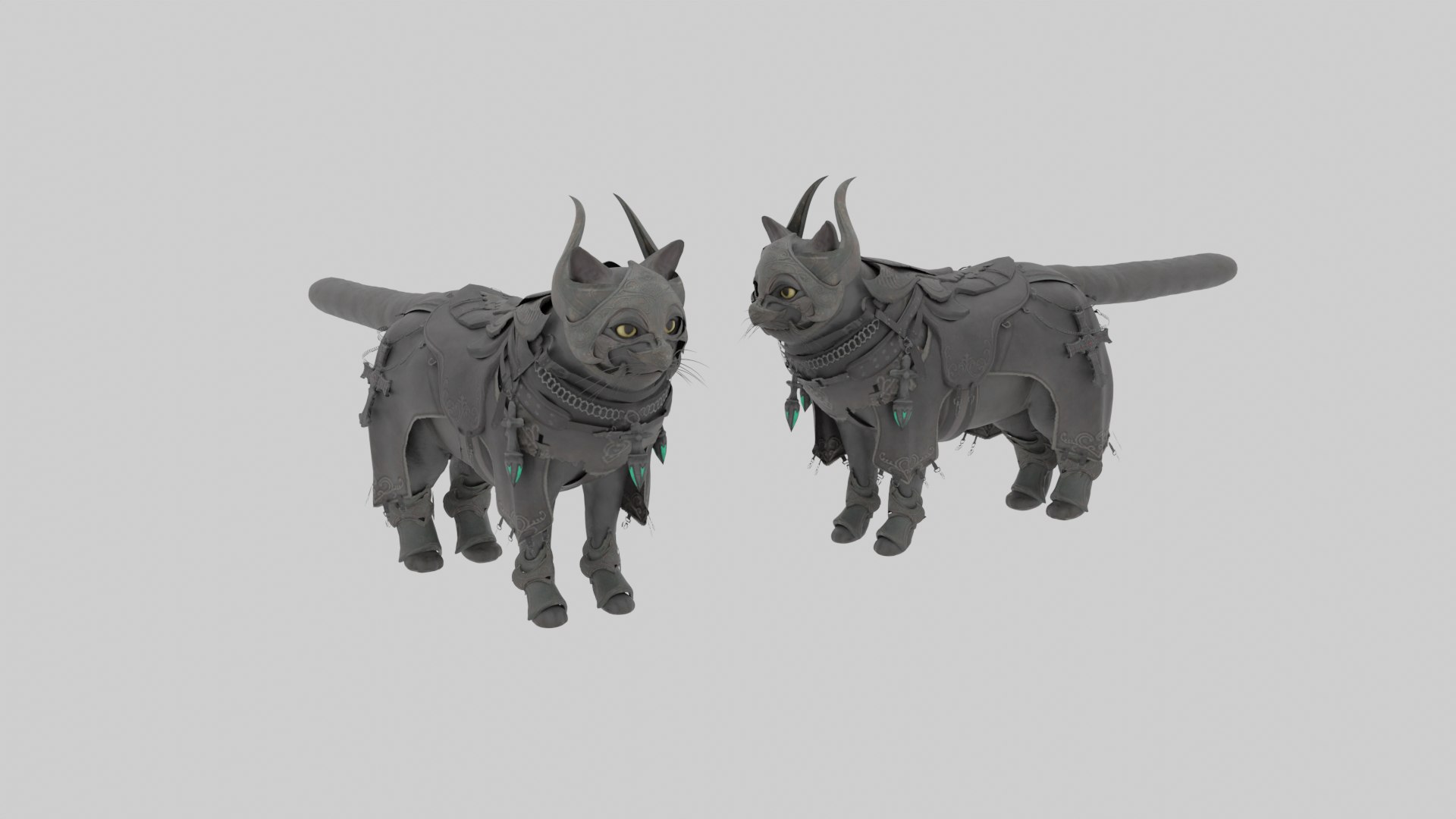 3D Guardian Cat Model - TurboSquid 2079930