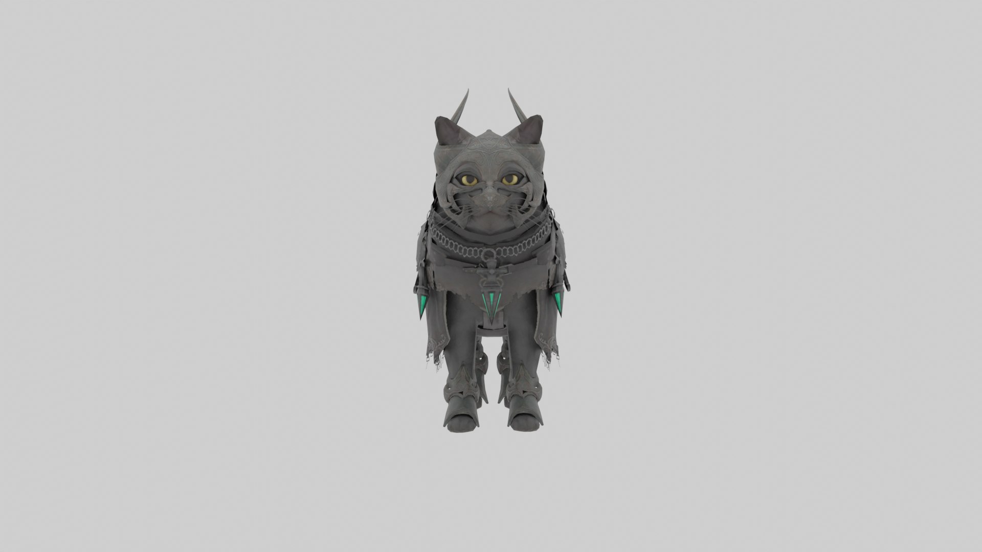 3D Guardian Cat Model - TurboSquid 2079930