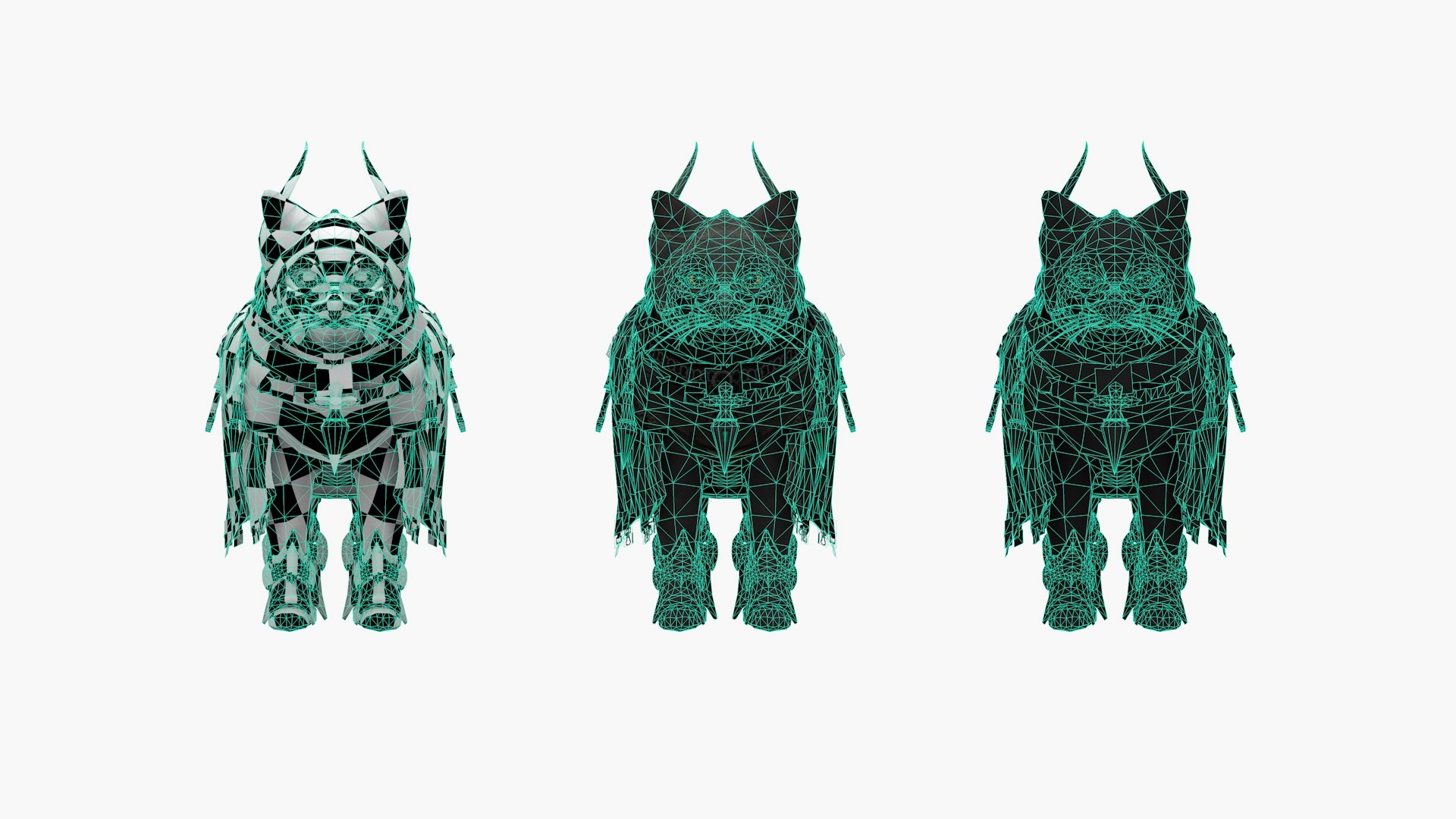 3D Guardian Cat Model - TurboSquid 2079930