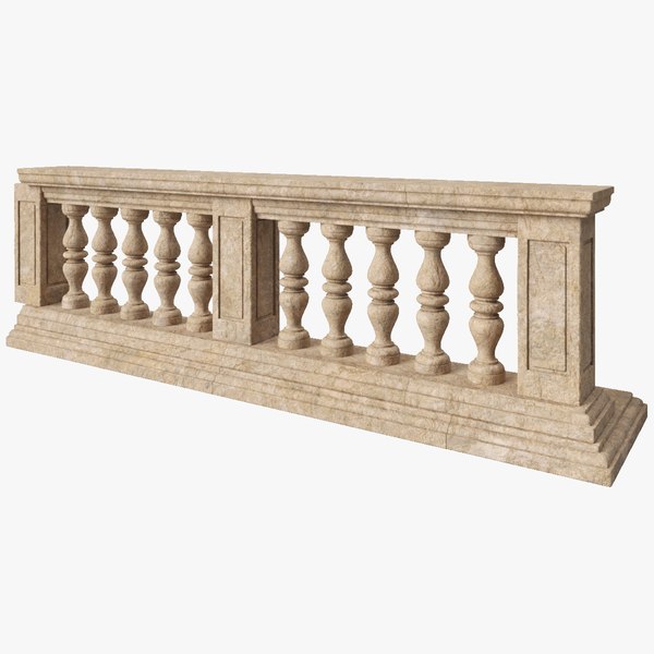 Balustrade 3D Models for Download | TurboSquid