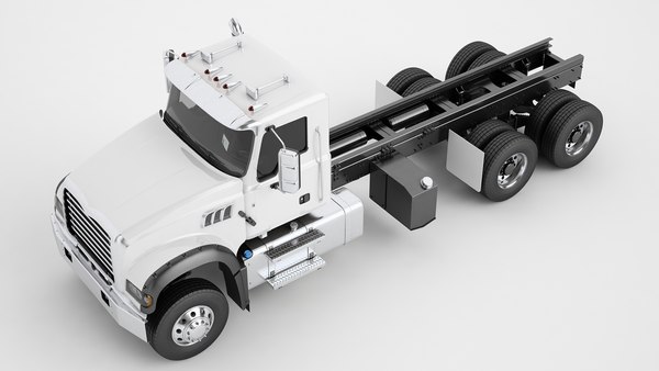 Semi Truck Chassis Generic 02 model - TurboSquid 1819733