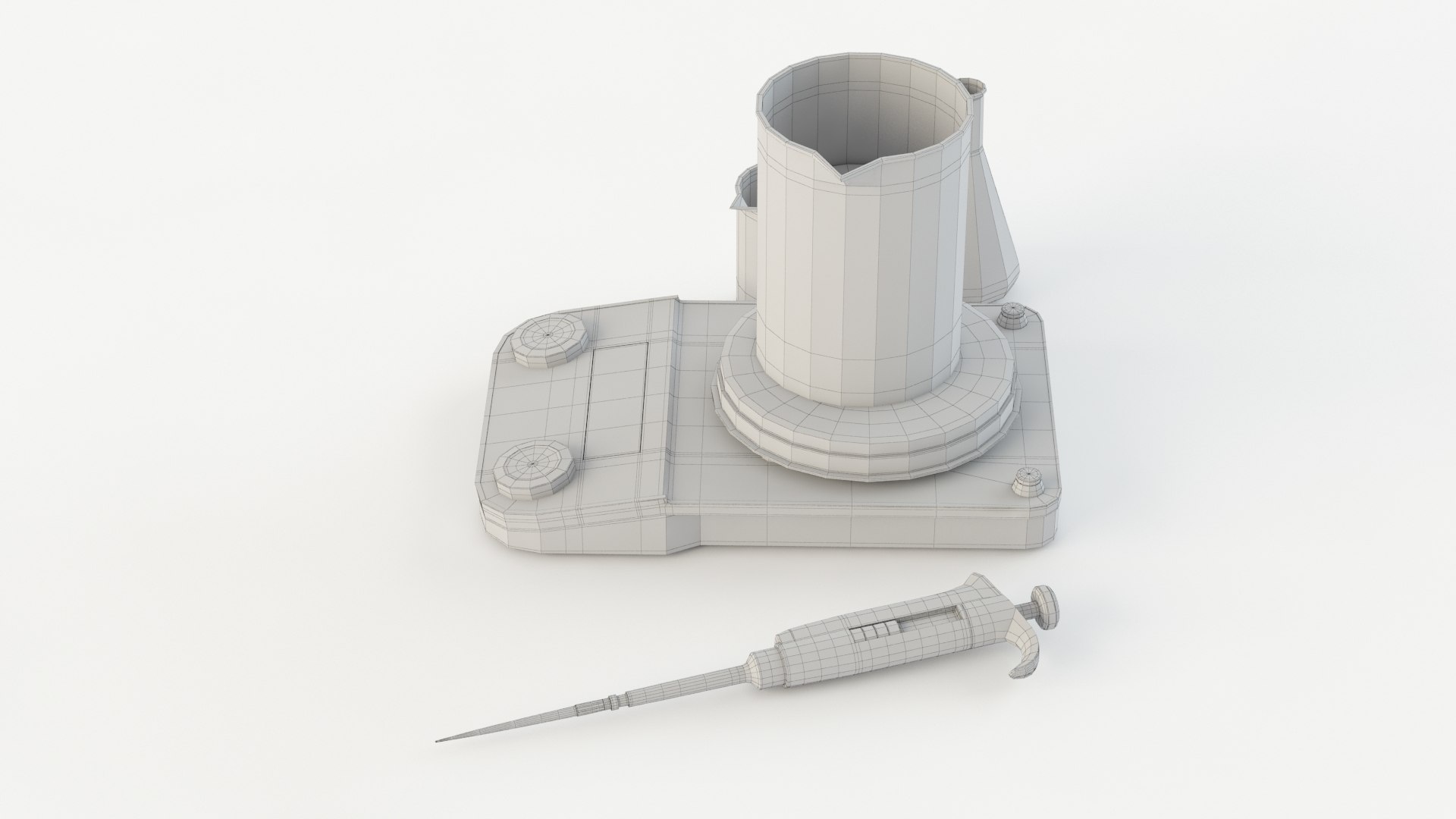 Laboratory Mixer 3D Model - TurboSquid 1494781