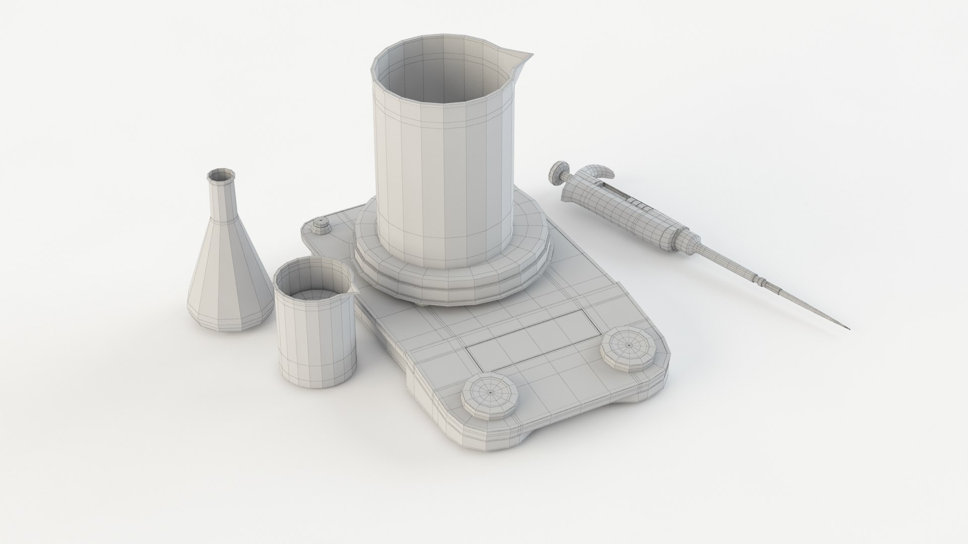 Laboratory Mixer 3D Model - TurboSquid 1494781