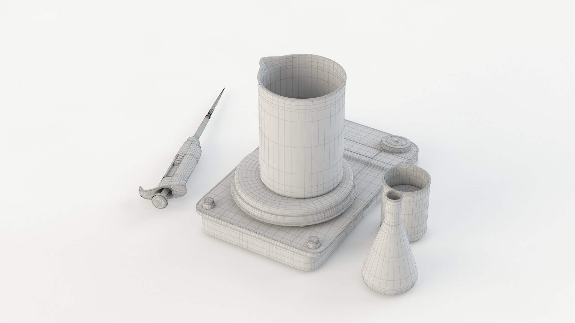 Laboratory Mixer 3D Model - TurboSquid 1494781