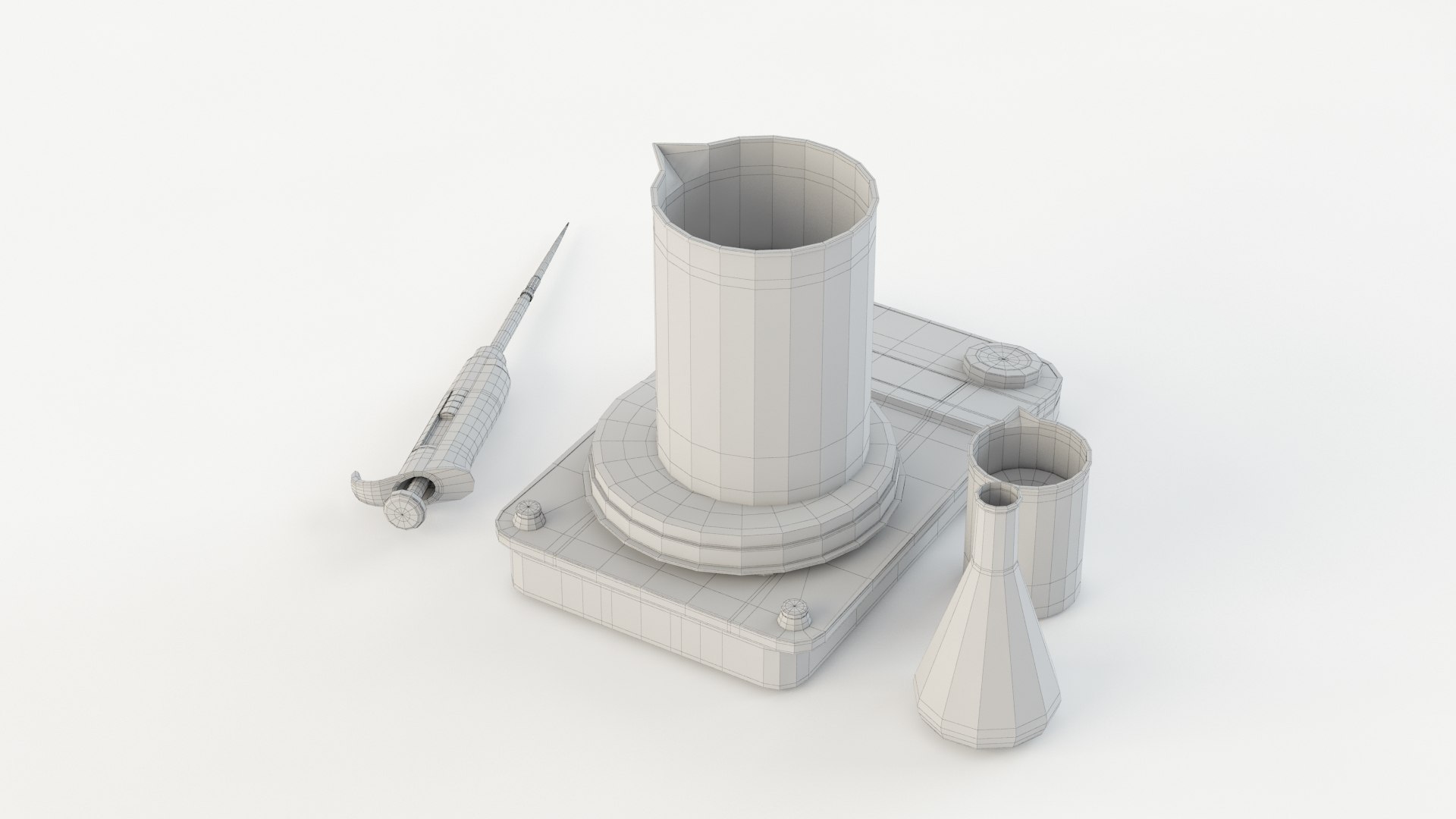 Laboratory Mixer 3D Model - TurboSquid 1494781