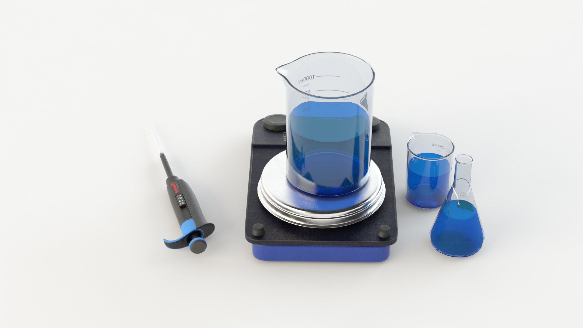 Laboratory Mixer 3D Model - TurboSquid 1494781