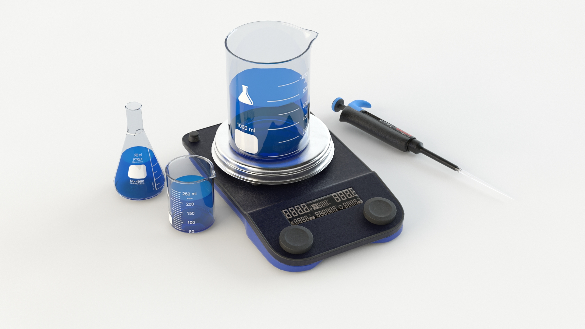 Laboratory Mixer 3D Model - TurboSquid 1494781