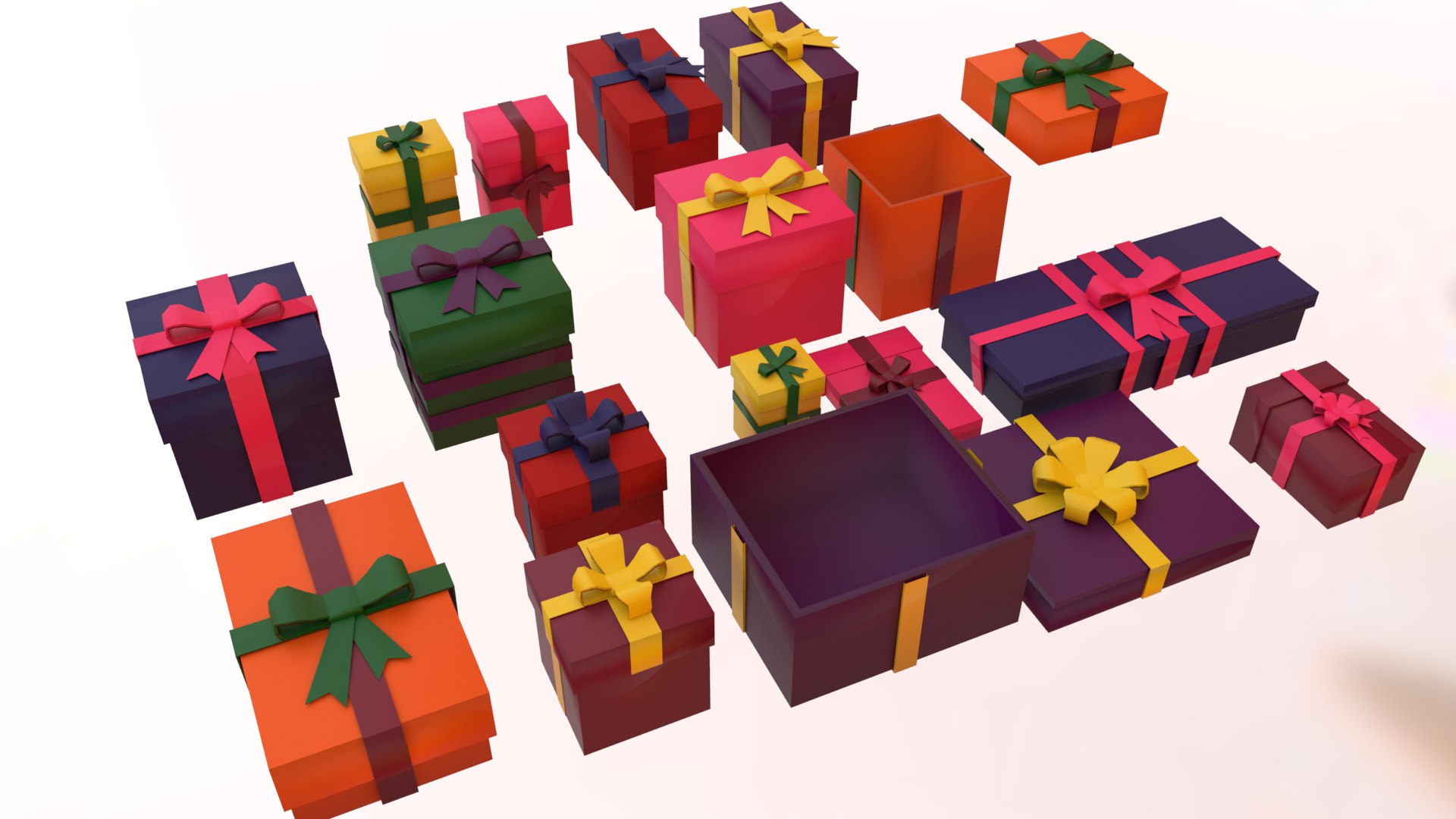 Christmas Presents 3D - TurboSquid 1998726