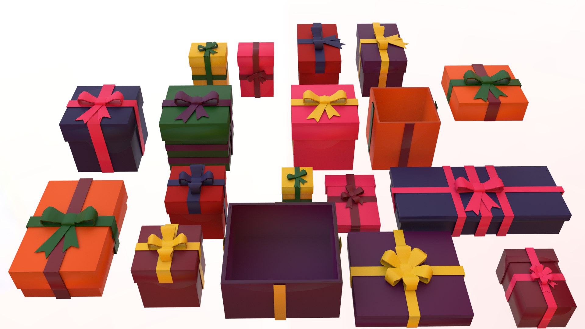 Christmas Presents 3D - TurboSquid 1998726