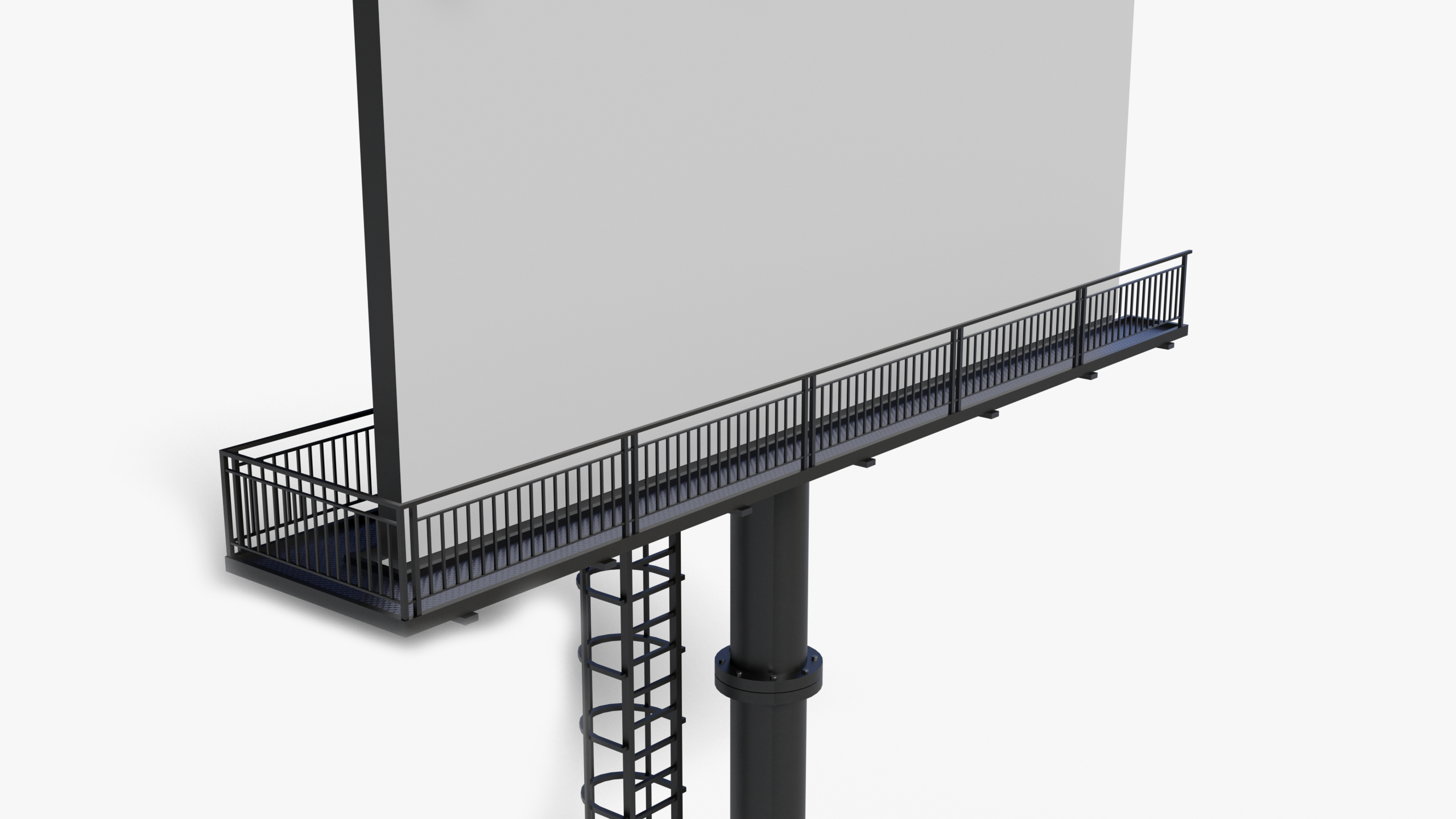 3D billboard modeled blender - TurboSquid 1646309