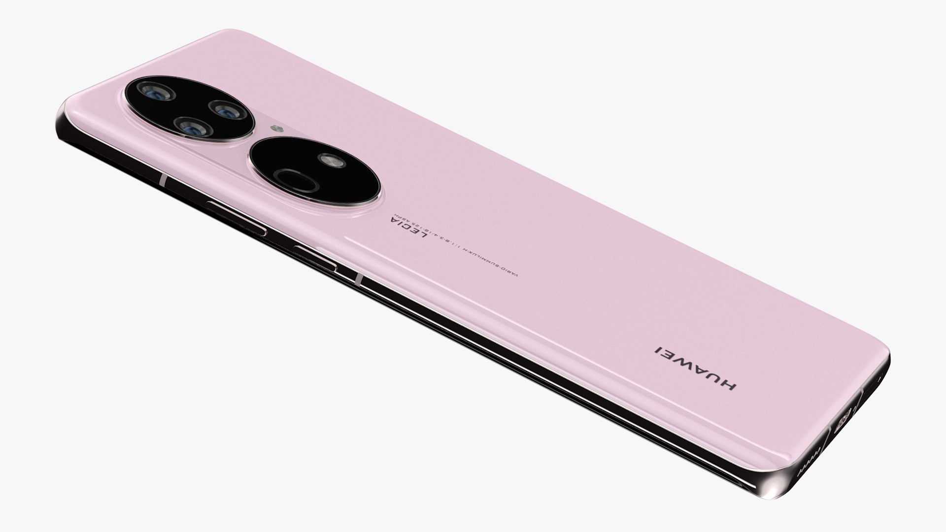 3D Huawei P50 Pro Charm Pink - TurboSquid 1768240