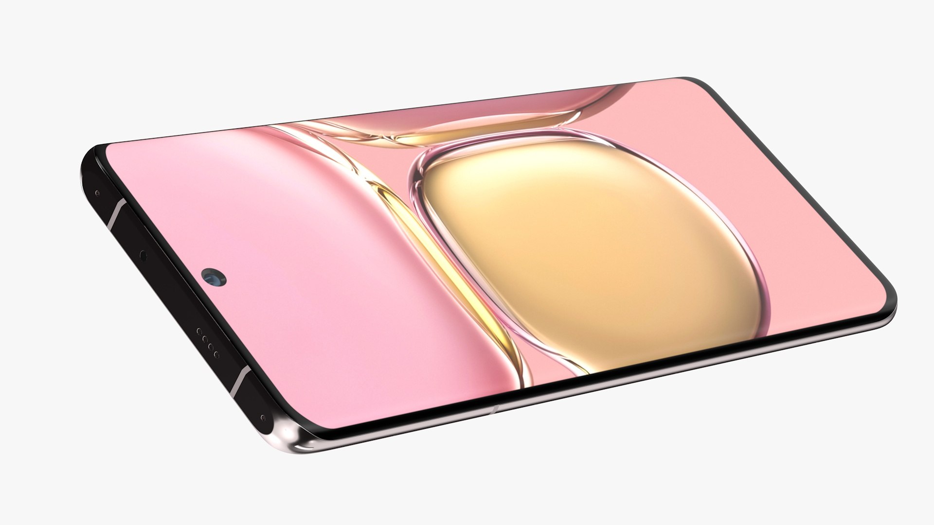 3D Huawei P50 Pro Charm Pink - TurboSquid 1768240