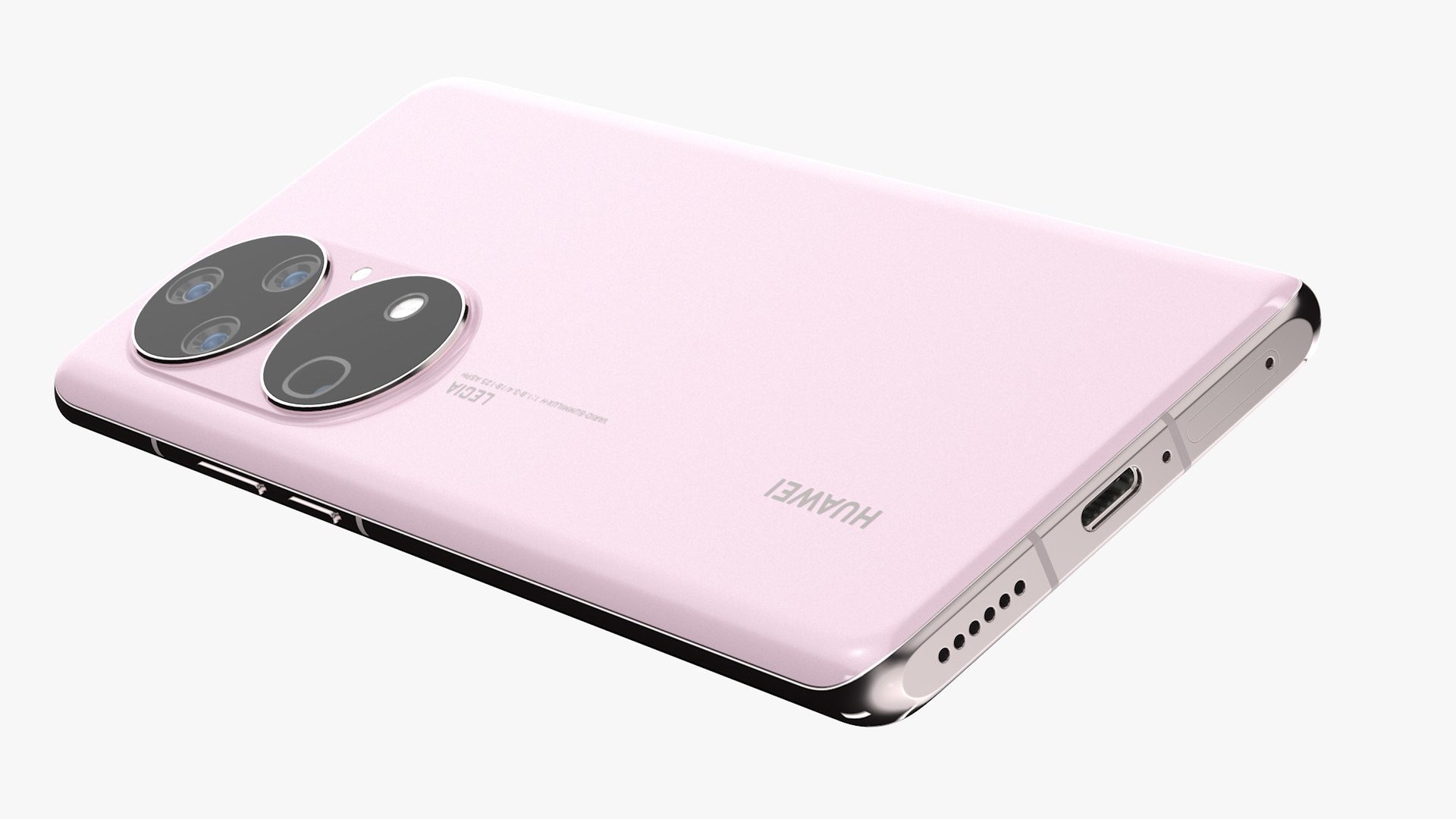 3D Huawei P50 Pro Charm Pink - TurboSquid 1768240