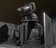 3d Futuristic Gatling Gun Tower Model