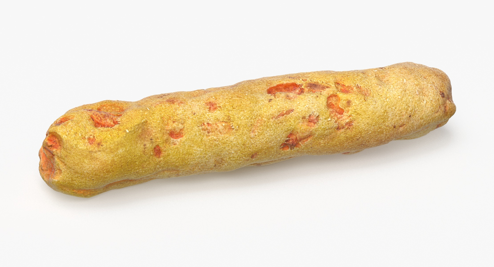 Pastry Roll With Carrots 01 3D - TurboSquid 2071863