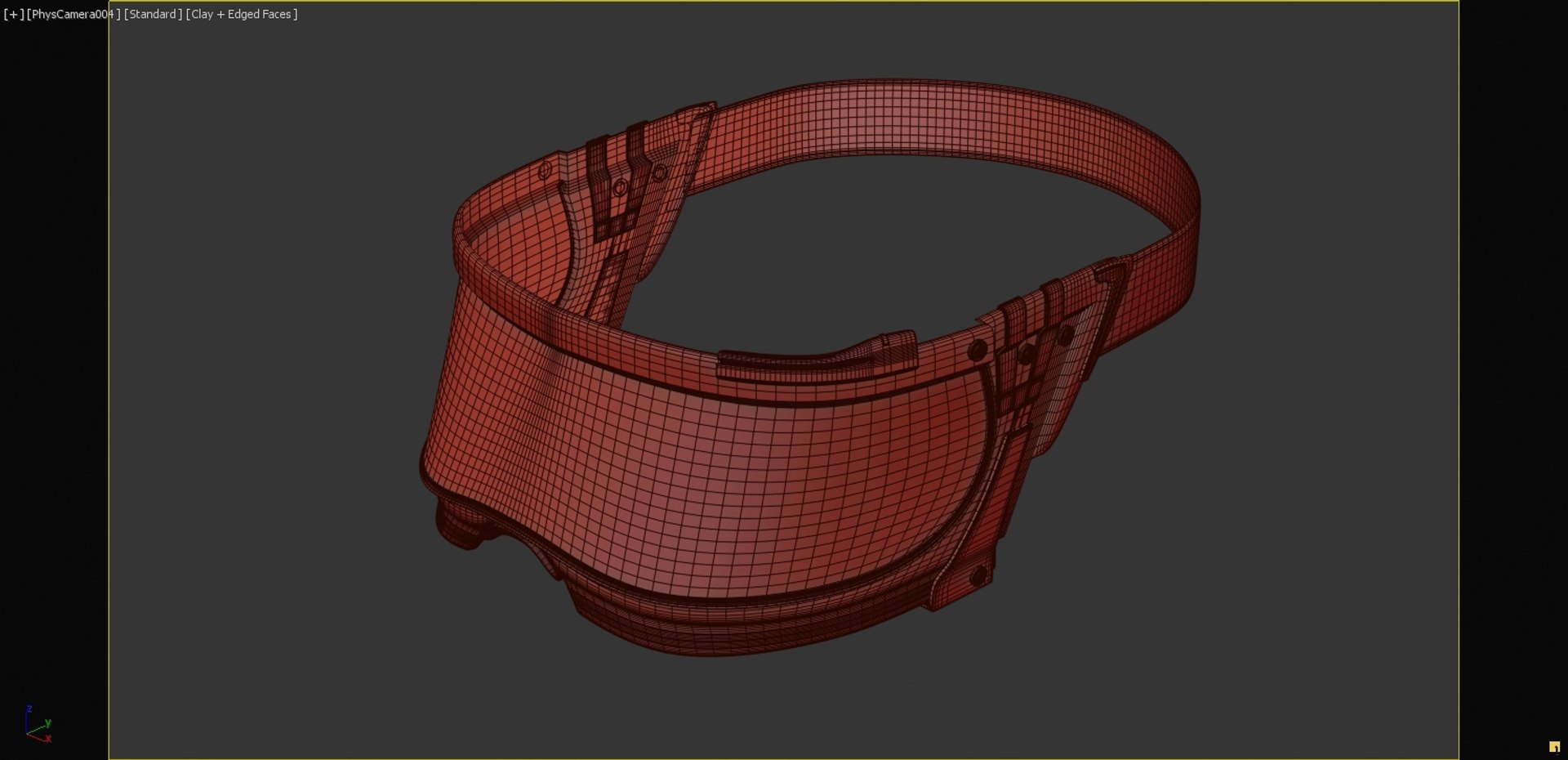 3D Cyberpunk Futuristic Goggles - - TurboSquid 1581834