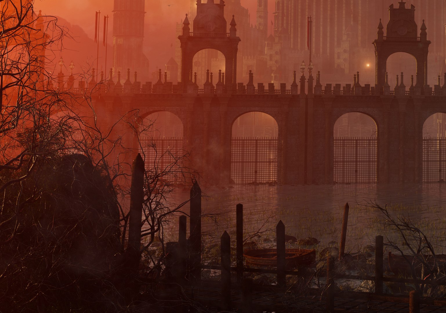 Ancient City Town Environment 3D model - TurboSquid 2041478