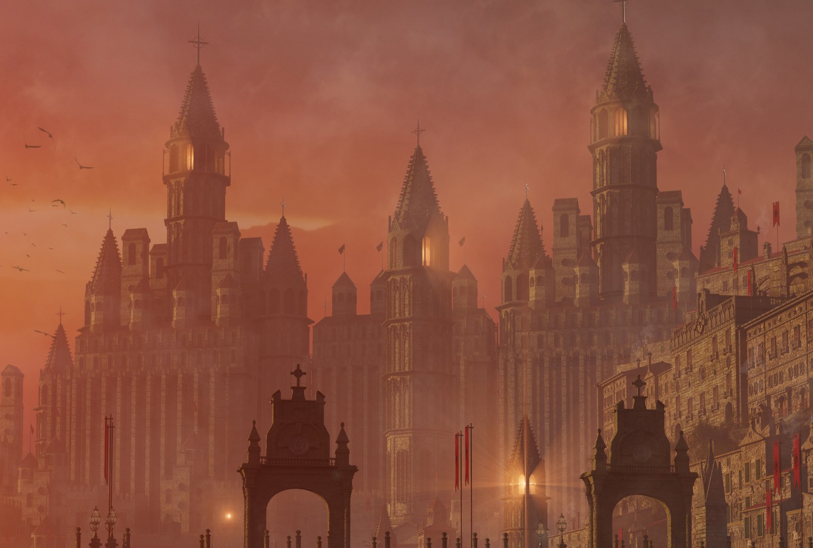 Ancient City Town Environment 3D model - TurboSquid 2041478