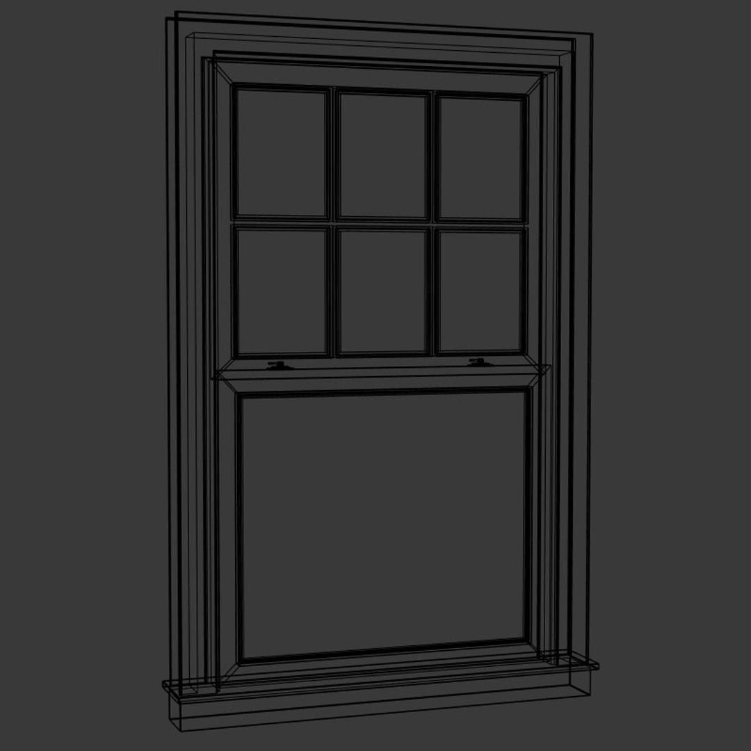 window cycles realistic 3d blend