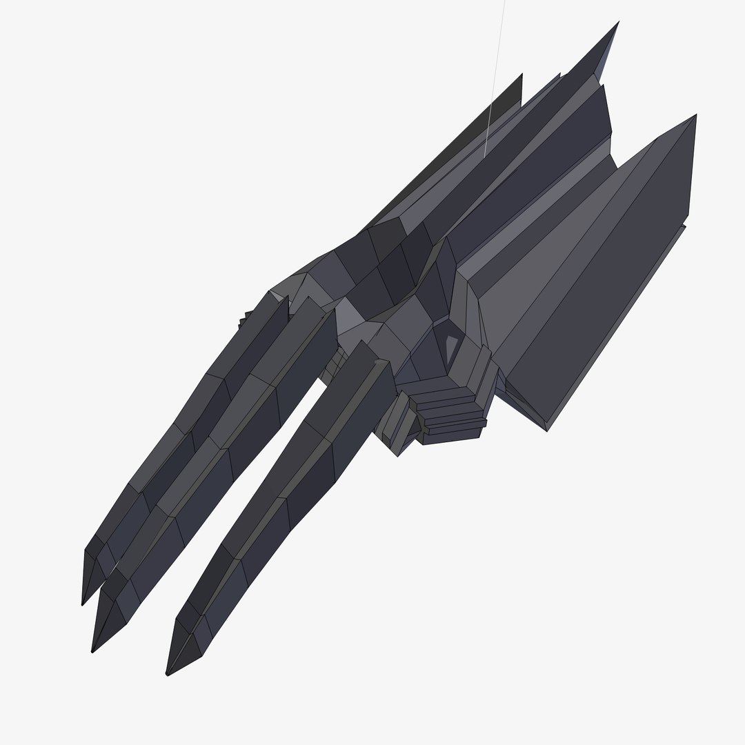 3d Model Fantasy Claw Weapon