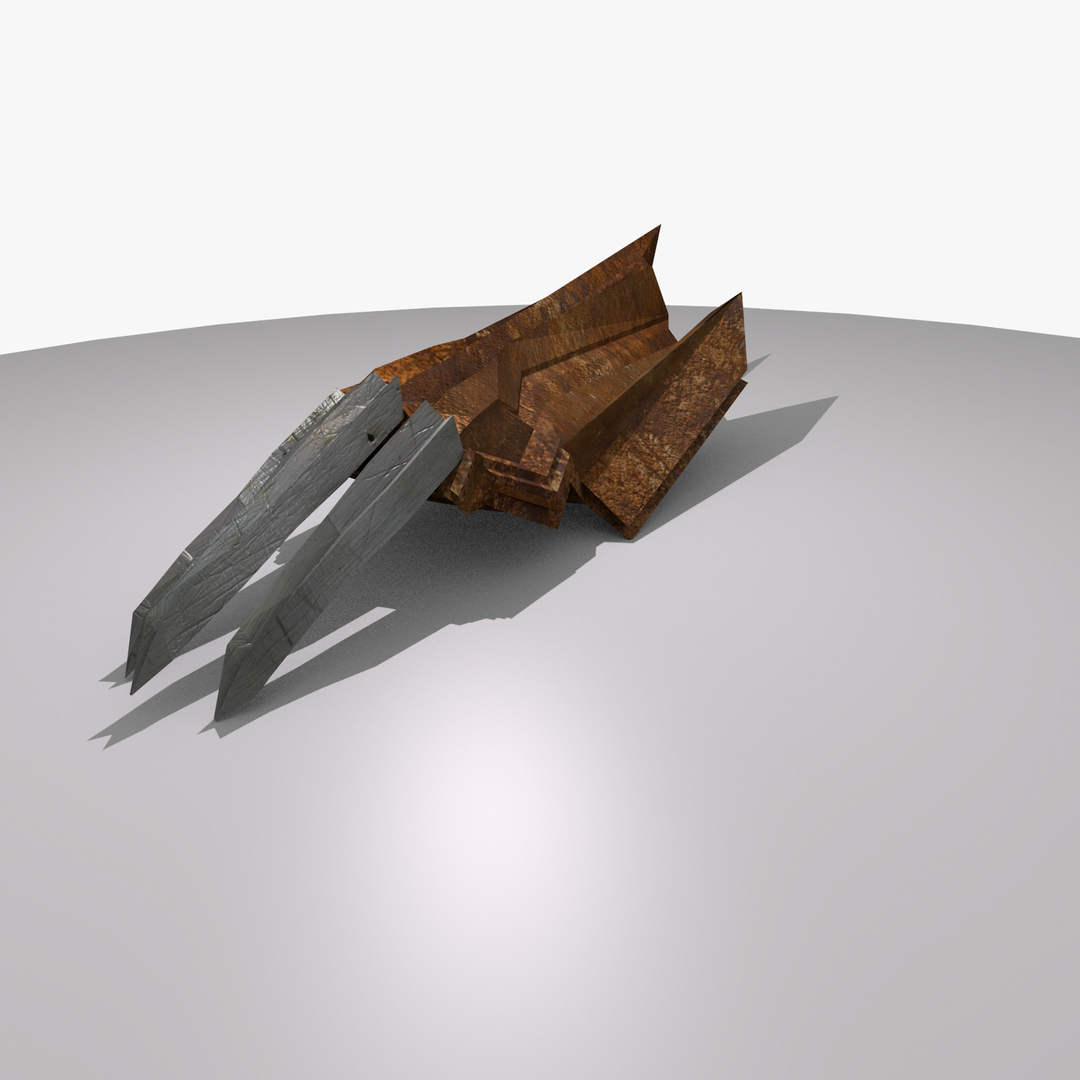 3d Model Fantasy Claw Weapon