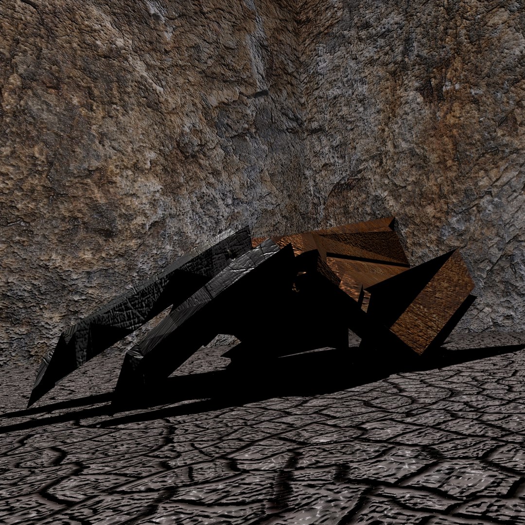 3d Model Fantasy Claw Weapon
