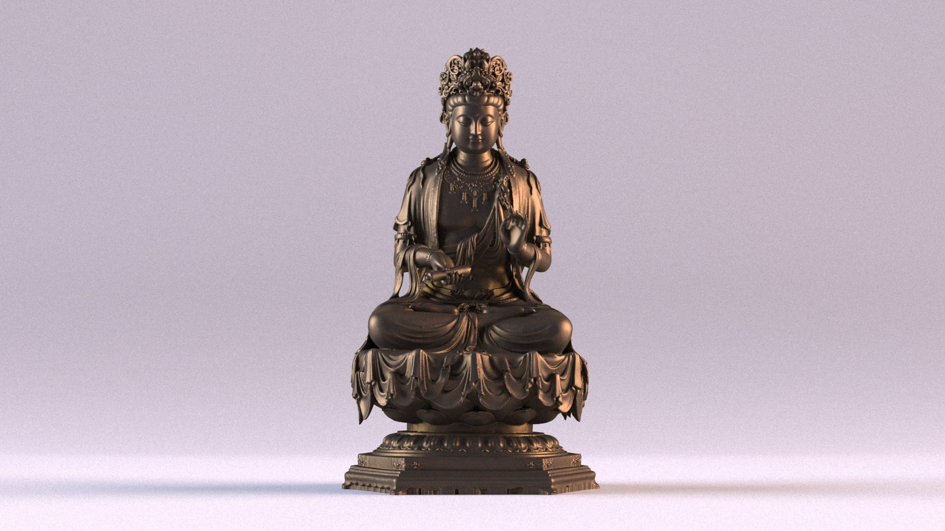 Buddhist Statues 042 3D Model - TurboSquid 2001495