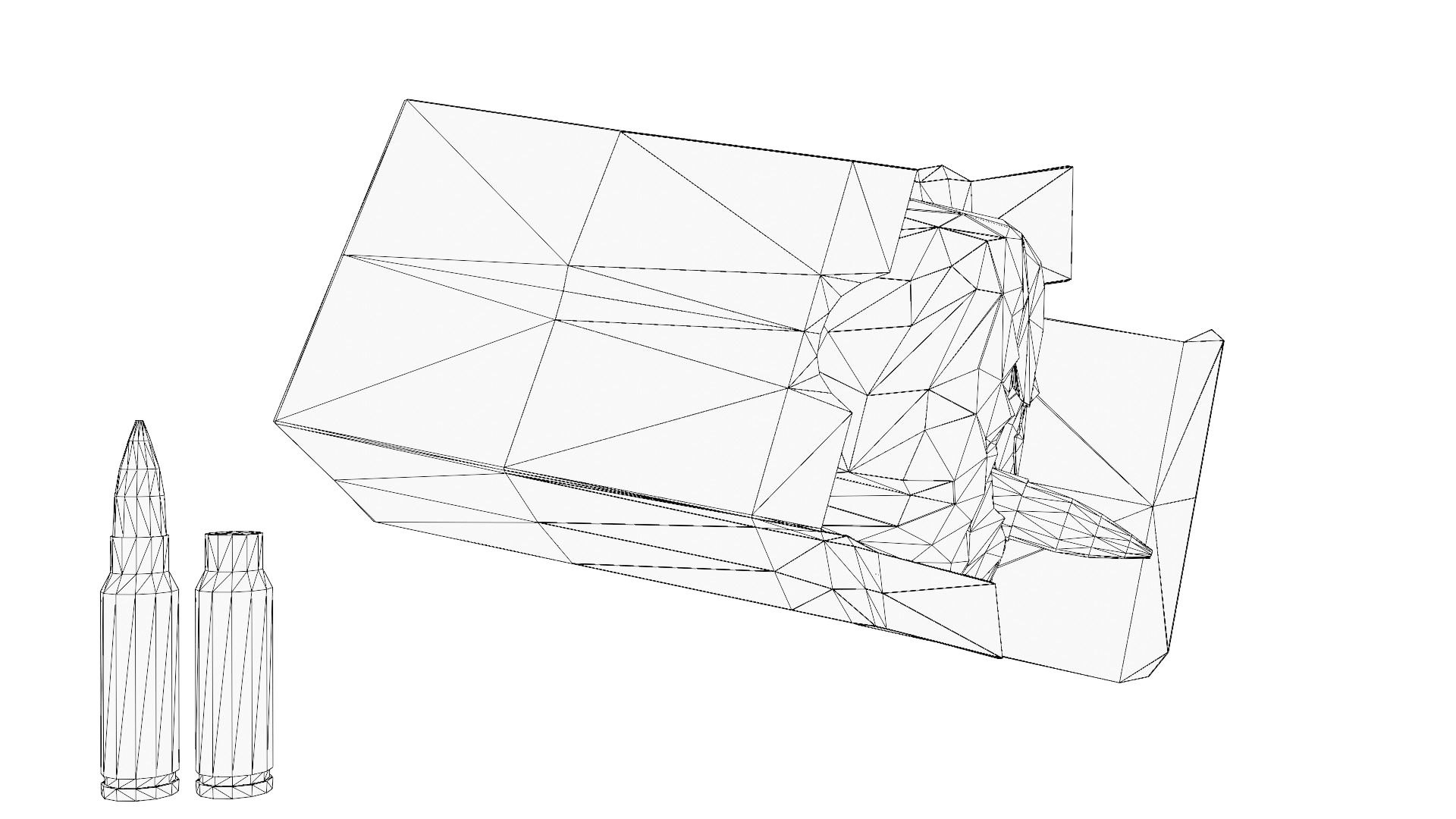 Ammunition Box 7 62x39 FMJ for AK SKS RPD 3D model - TurboSquid 2150752