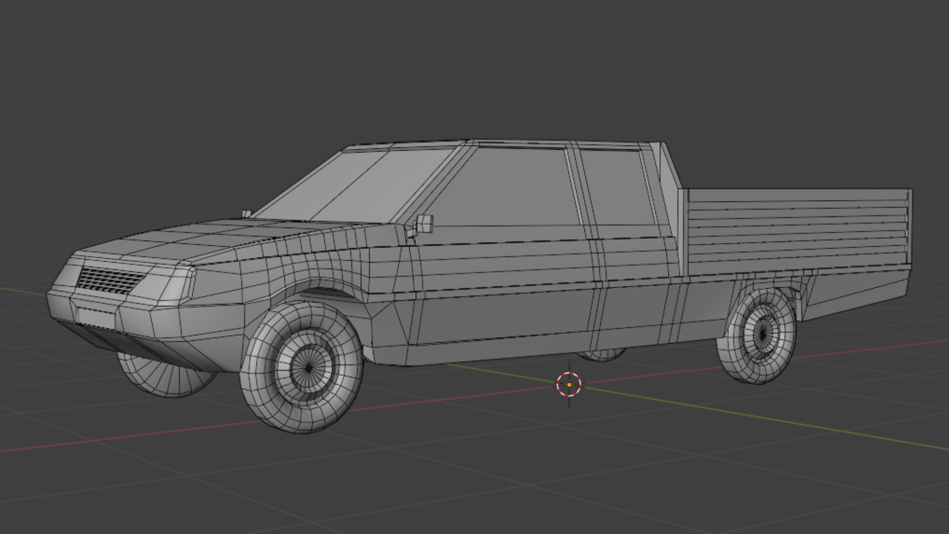 FSO Polonez Truck 3D Model - TurboSquid 2265890