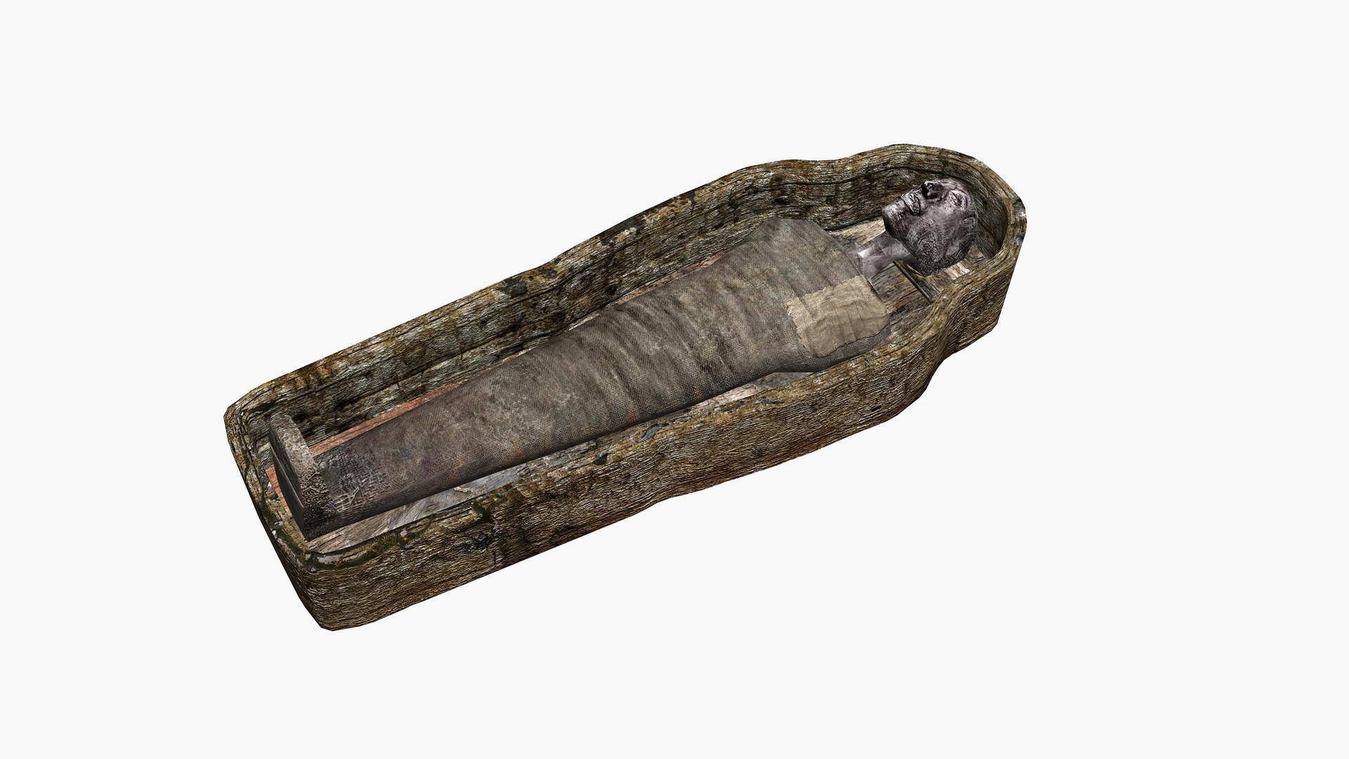 3D Ramses II Mummy LP - TurboSquid 2381709