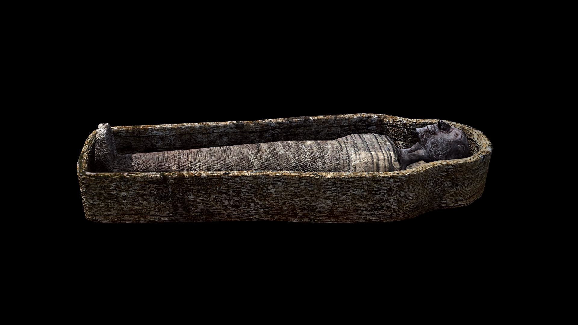 3D Ramses II Mummy LP - TurboSquid 2381709