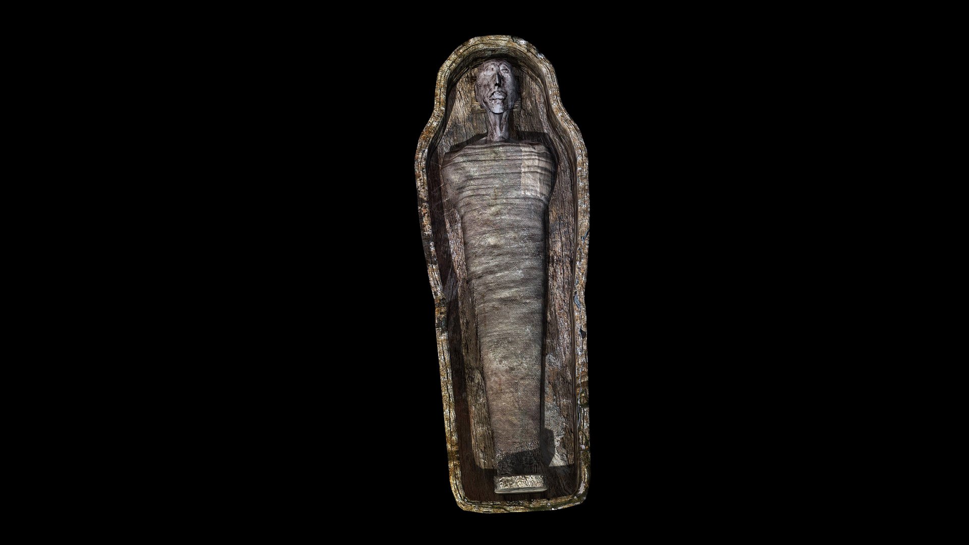 3D Ramses II Mummy LP - TurboSquid 2381709