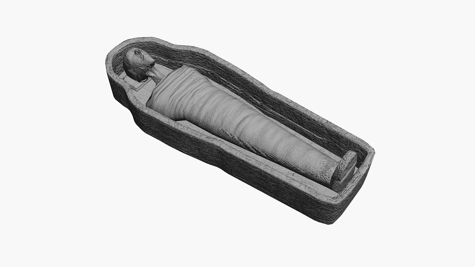 3D Ramses II Mummy LP - TurboSquid 2381709