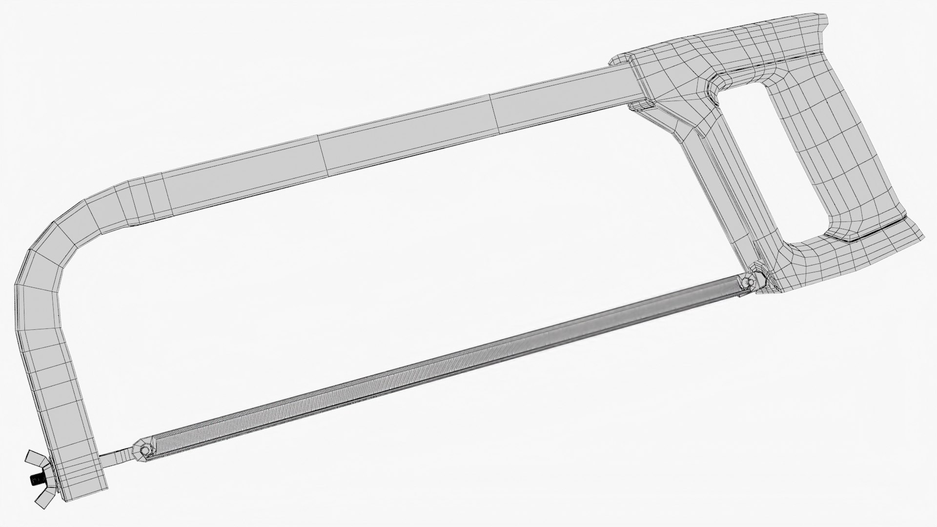 Hacksaw Metal 01 J 3D Model - TurboSquid 1884210