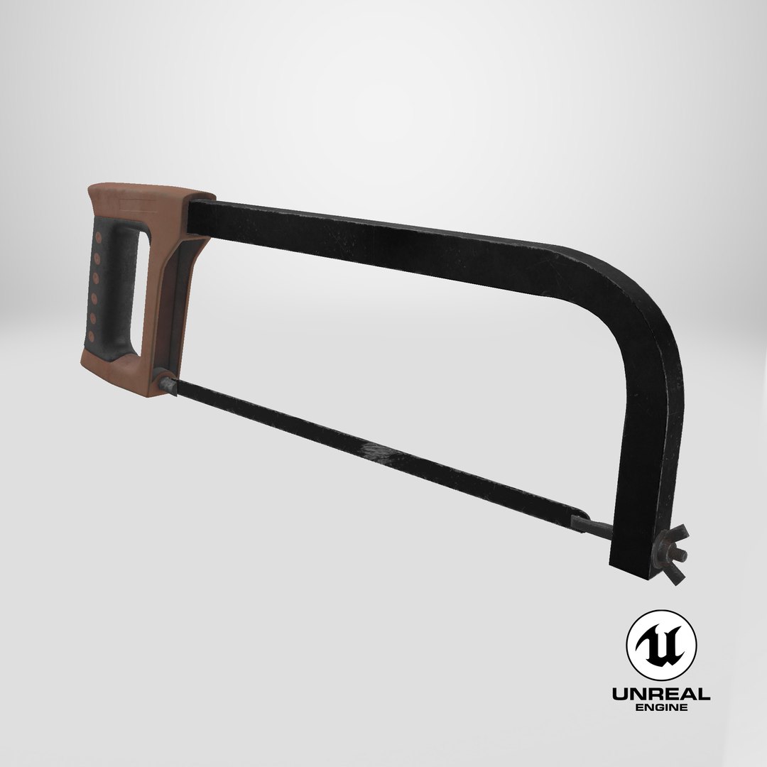 Hacksaw Metal 01 J 3D Model - TurboSquid 1884210