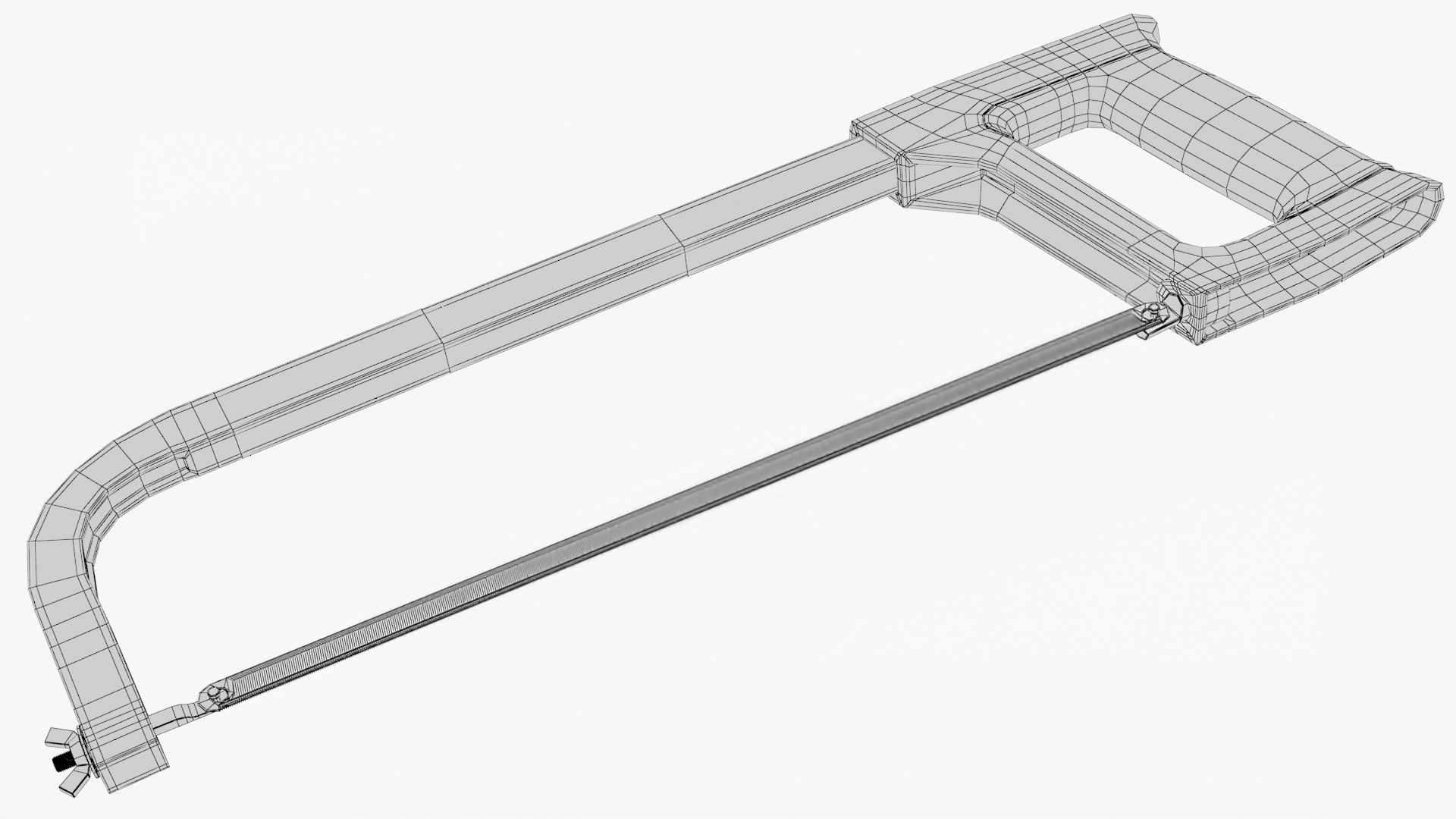 Hacksaw Metal 01 J 3D Model - TurboSquid 1884210