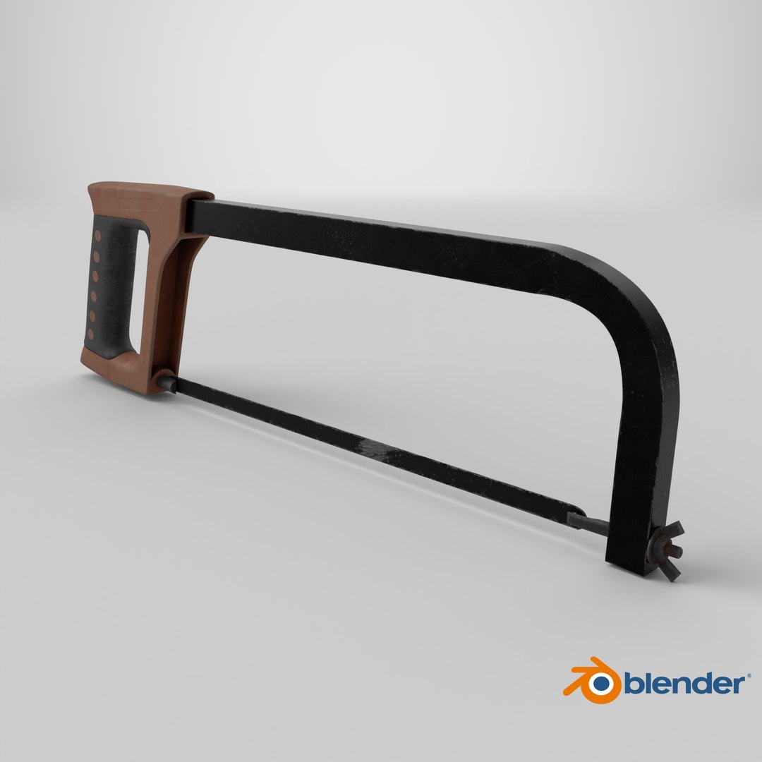 Hacksaw Metal 01 J 3D Model - TurboSquid 1884210