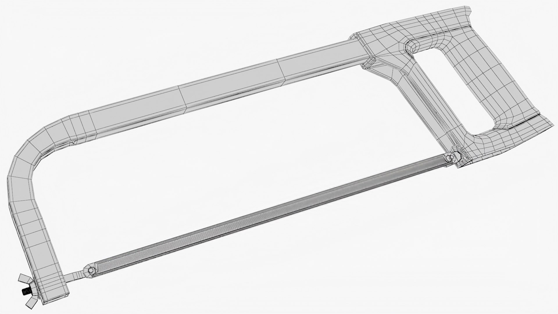 Hacksaw Metal 01 J 3D Model - TurboSquid 1884210