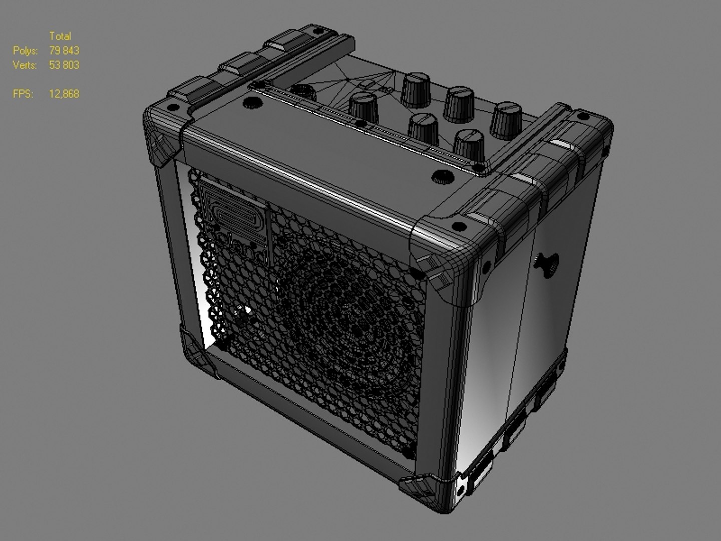 Roland Micro Cube 3d Model