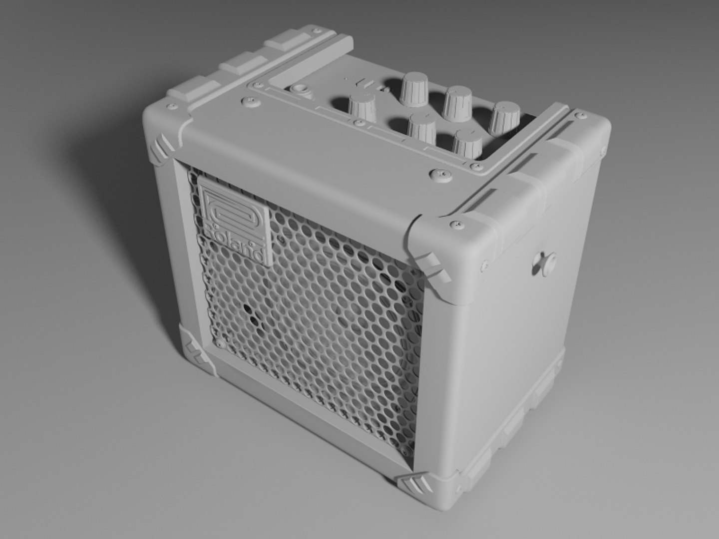 Roland Micro Cube 3d Model