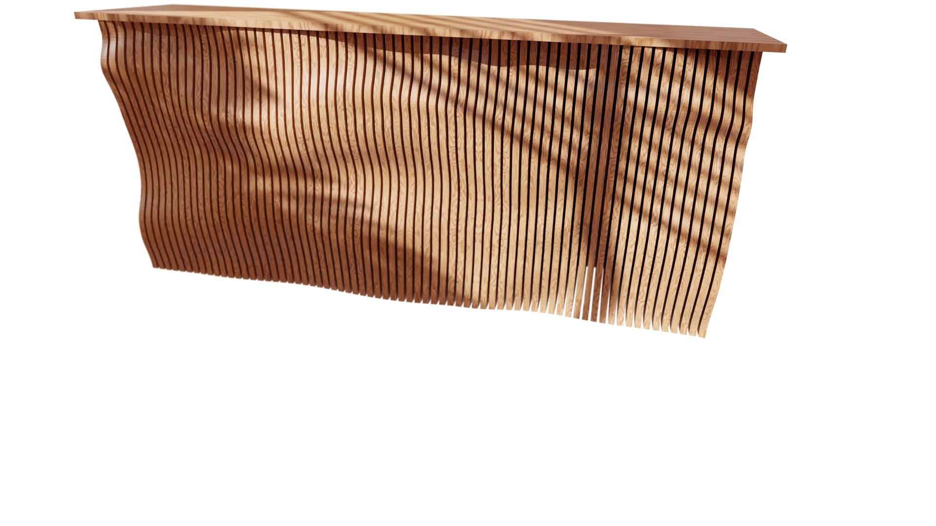 3D Model Parametric Wood Cabinet - Dynamic 3D Model - TurboSquid 2191362