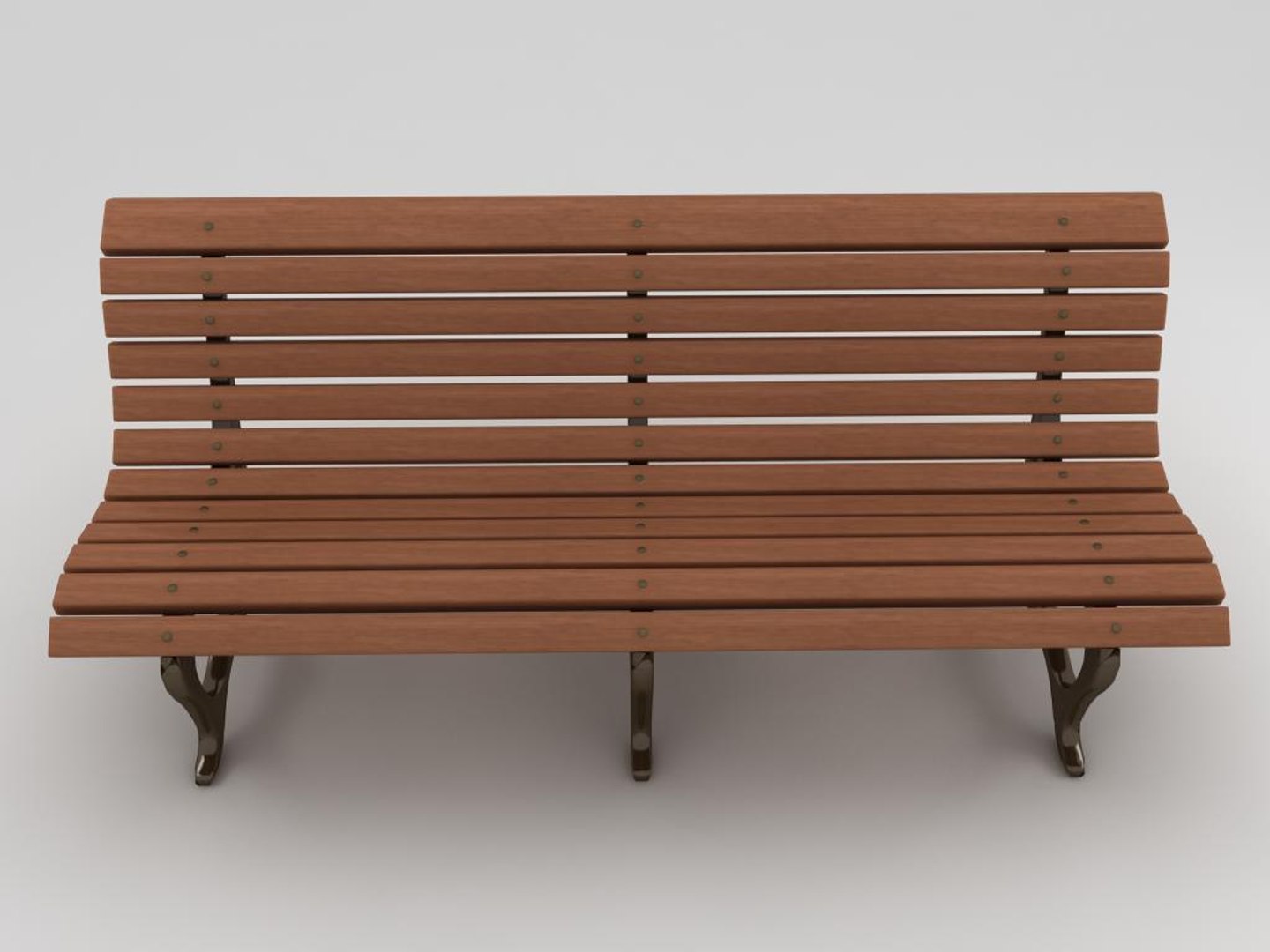 3d bench model