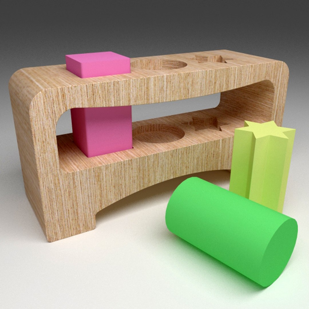 wood wooden 3d model