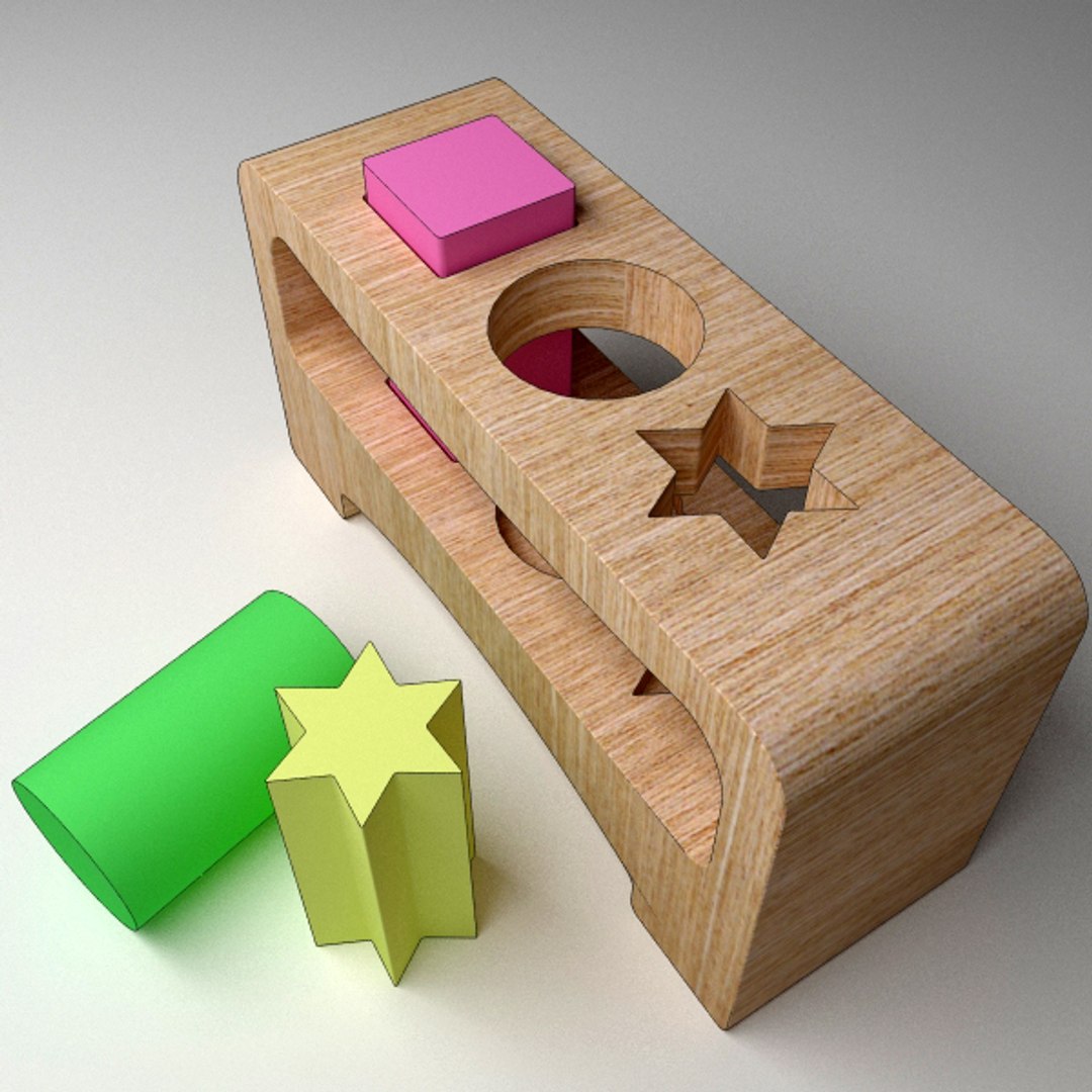 wood wooden 3d model